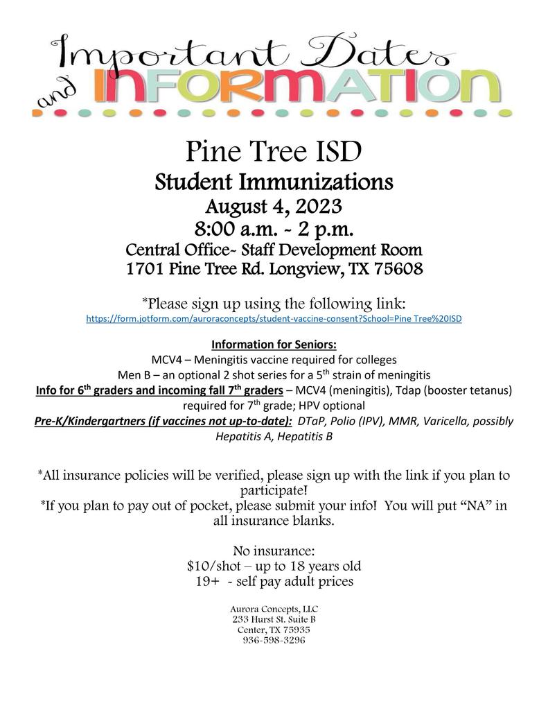 Live Feed | Pine Tree ISD